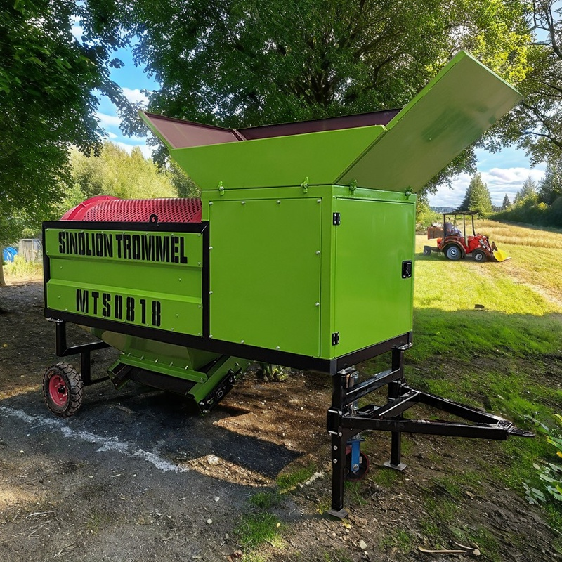 MTS0818 Trommel Screen for Topsoil Screening in the U.S.